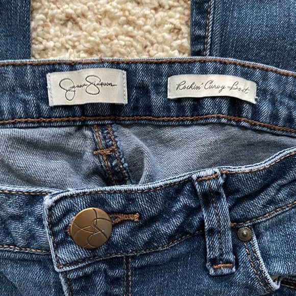 Jessica Simpson | Pants & Jumpsuits | Jessica Simpson Rockin Curvy Boot ...